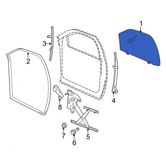 Dodge Ram Window Glass | Door Glass — CARiD.com