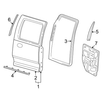 2008 Dodge Ram Replacement Doors & Components | CARiD