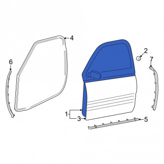 Dodge Ram Replacement Door Shells & Skins | CARiD
