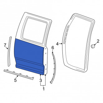 Dodge Ram Replacement Door Shells & Skins | CARiD