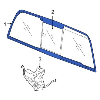 Dodge Ram Rear Window Glass | Back Windshields — CARiD.com