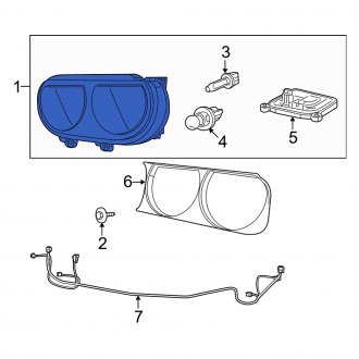 Dodge Challenger OEM Lighting | Headlights, Fog & Tail Lights — CARiD.com