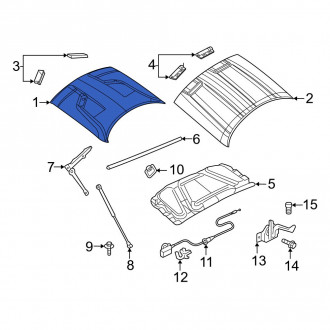 Dodge Challenger Replacement Hood Panels | CARiD
