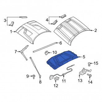 Under Hood Insulations - Pads, Liners, Heat Shields | CARiD