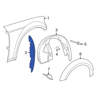 Dodge Challenger Fender Support Braces & Hardware | CARiD