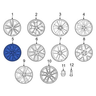Dodge Challenger OEM Wheels | Original Steel & Alloy Wheels — CARiD.com