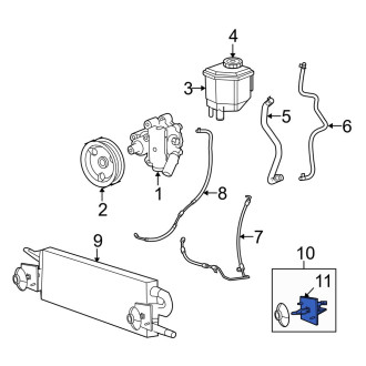 Dodge Challenger Power Steering Cooling | Coolers, Lines — CARiD.com