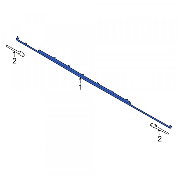 Dodge OE 68185193AG - Left Rocker Panel Guard