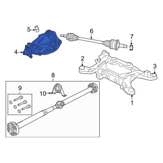Dodge Challenger OEM Driveline & Axle Parts - Hubs, CV-Joints | CARiD
