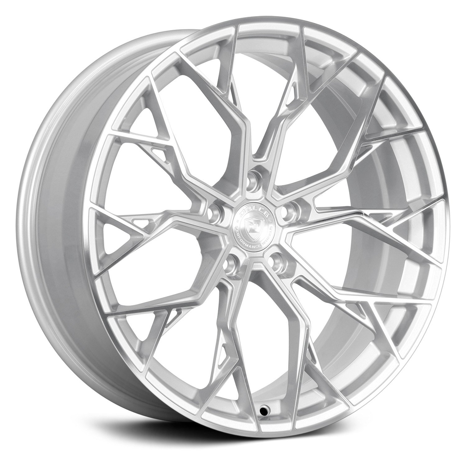 DOLCE PERFORMANCE WHEELS® ARIA Wheels - Gloss Silver with Machined Face ...