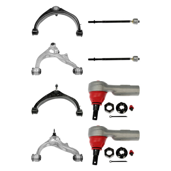 Dorman® BNDL-155889 - OE Solutions™ Front Lower and Upper Control Arm ...