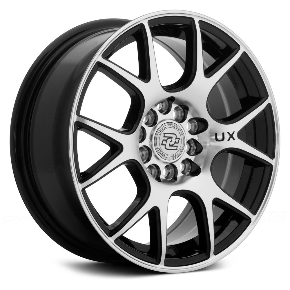 DRAG CONCEPTS® R-19 Wheels - Gloss Black with Machined Face Rims