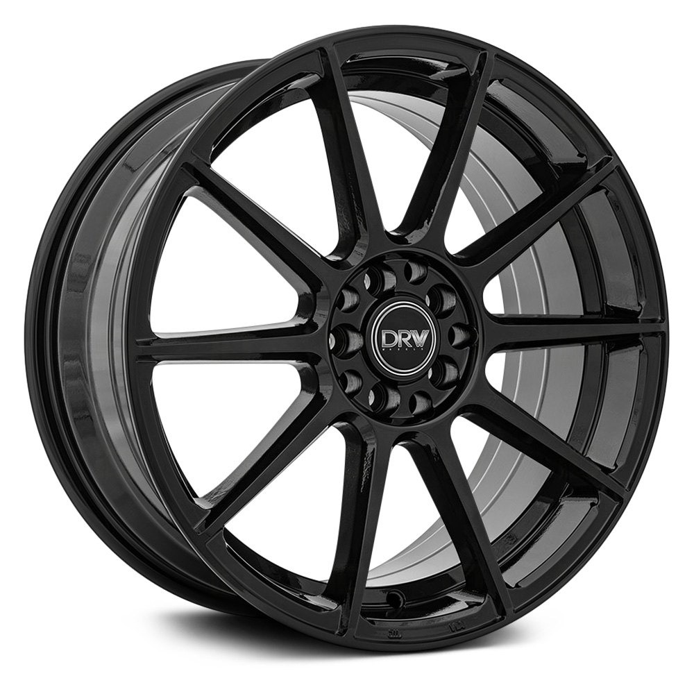 DRW® D10 Wheels - Gloss Black Rims