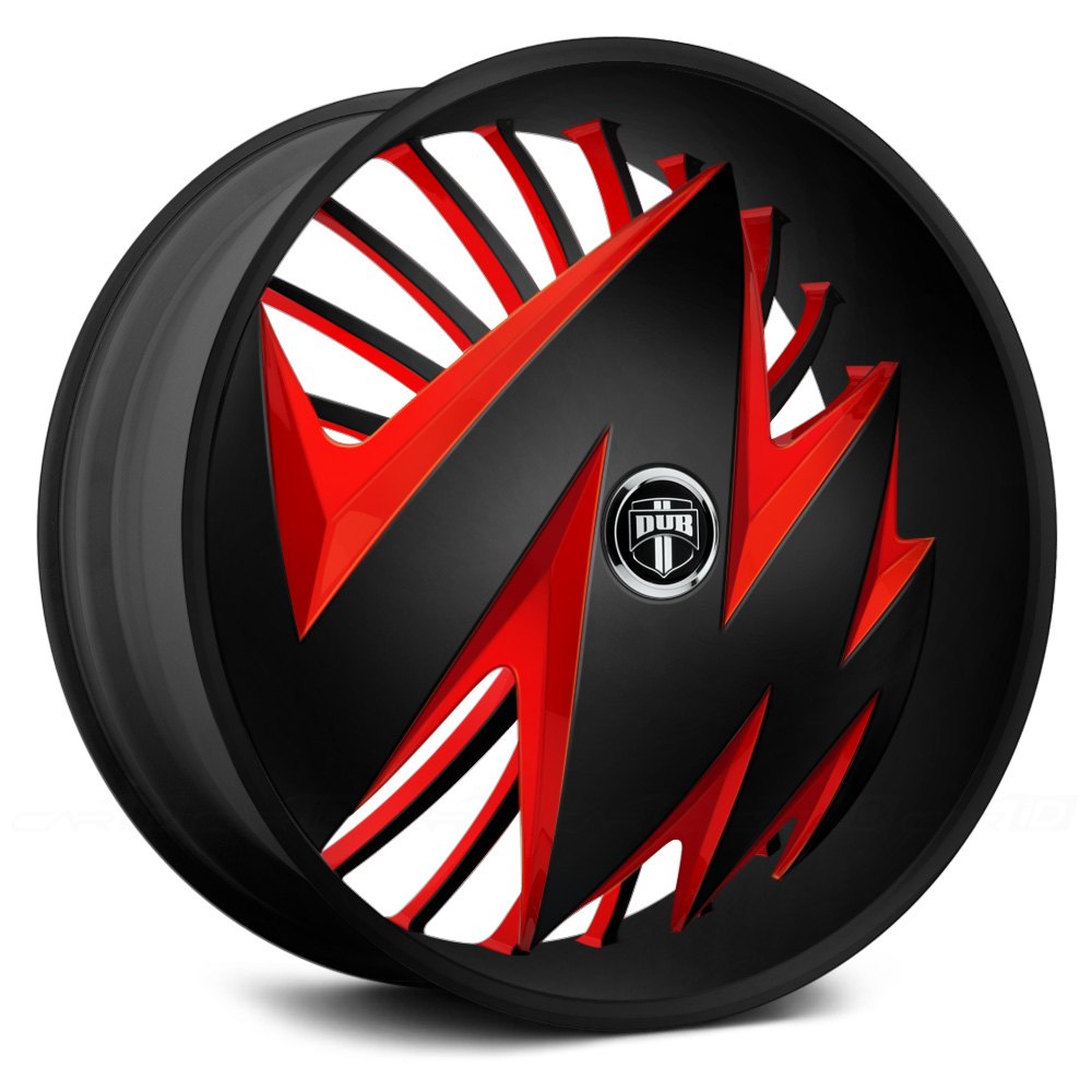 DUB® S606 RAGGED Wheels - Custom Finish Rims