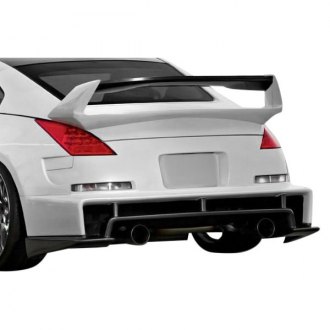 Nissan 350Z Rear Diffusers - Carbon Fiber, Fiberglass | CARiD