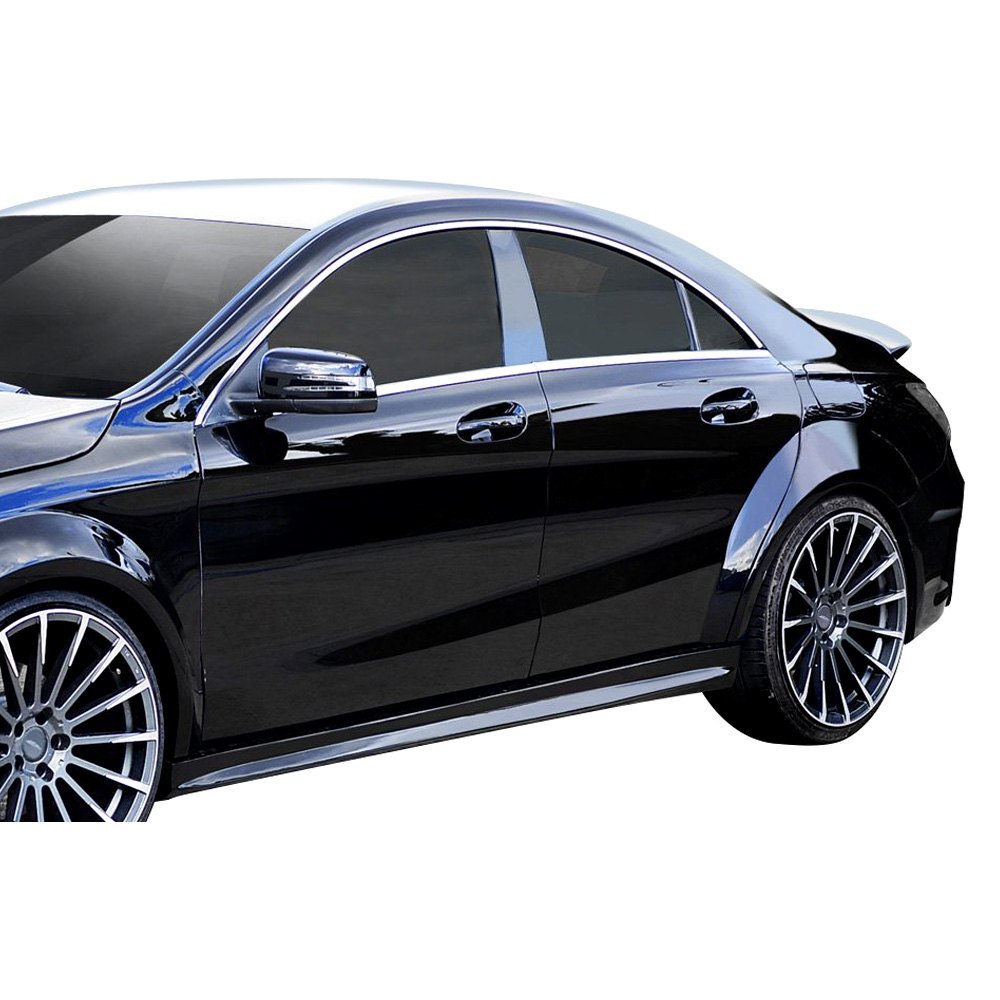 Duraflex® 112012 - Black Series Fiberglass Wide Body Side Skirt Rocker ...