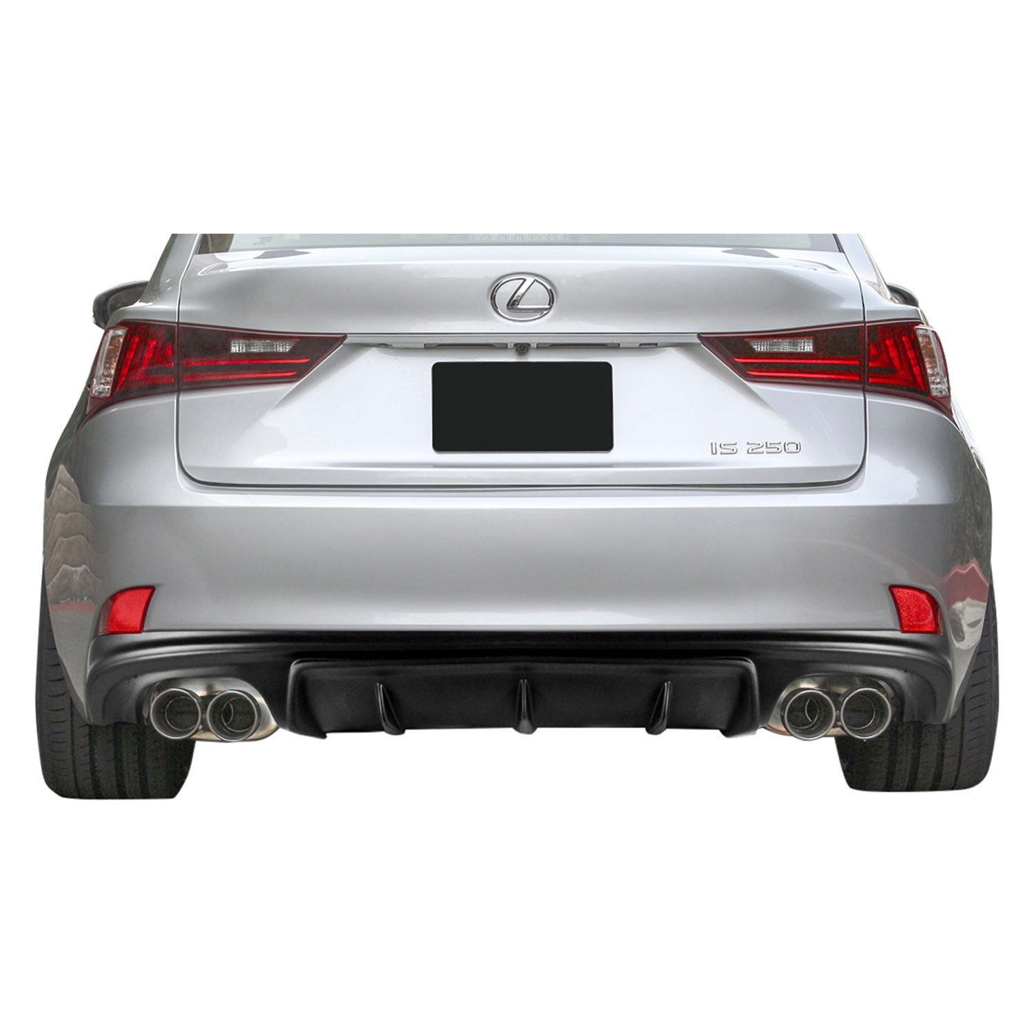 Duraflex® 112769 - AM Design Style Fiberglass Rear Diffuser (Unpainted)