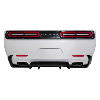 Dodge Challenger Rear Diffusers - Carbon Fiber, Fiberglass | CARiD