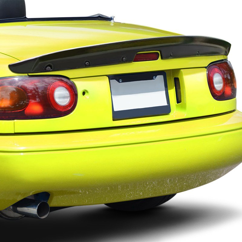 Duraflex® 114349 - K Garage Style Fiberglass Rear Lip Spoiler (Unpainted)
