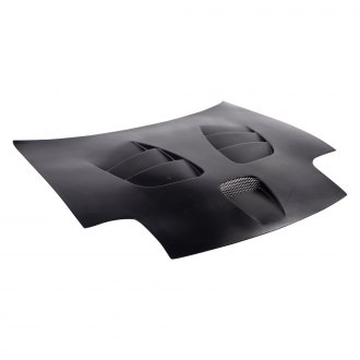 Mazda RX-7 Custom Hood Panels - Fiberglass, Carbon Fiber | CARiD