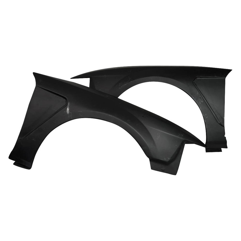 Duraflex® 116121 - GT350 Style Fiberglass Front Fenders (Unpainted)