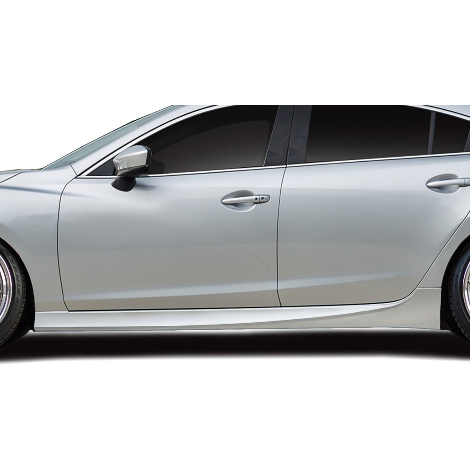 Duraflex® 117225 - Lazer Style Fiberglass Side Skirt Rocker Panels ...