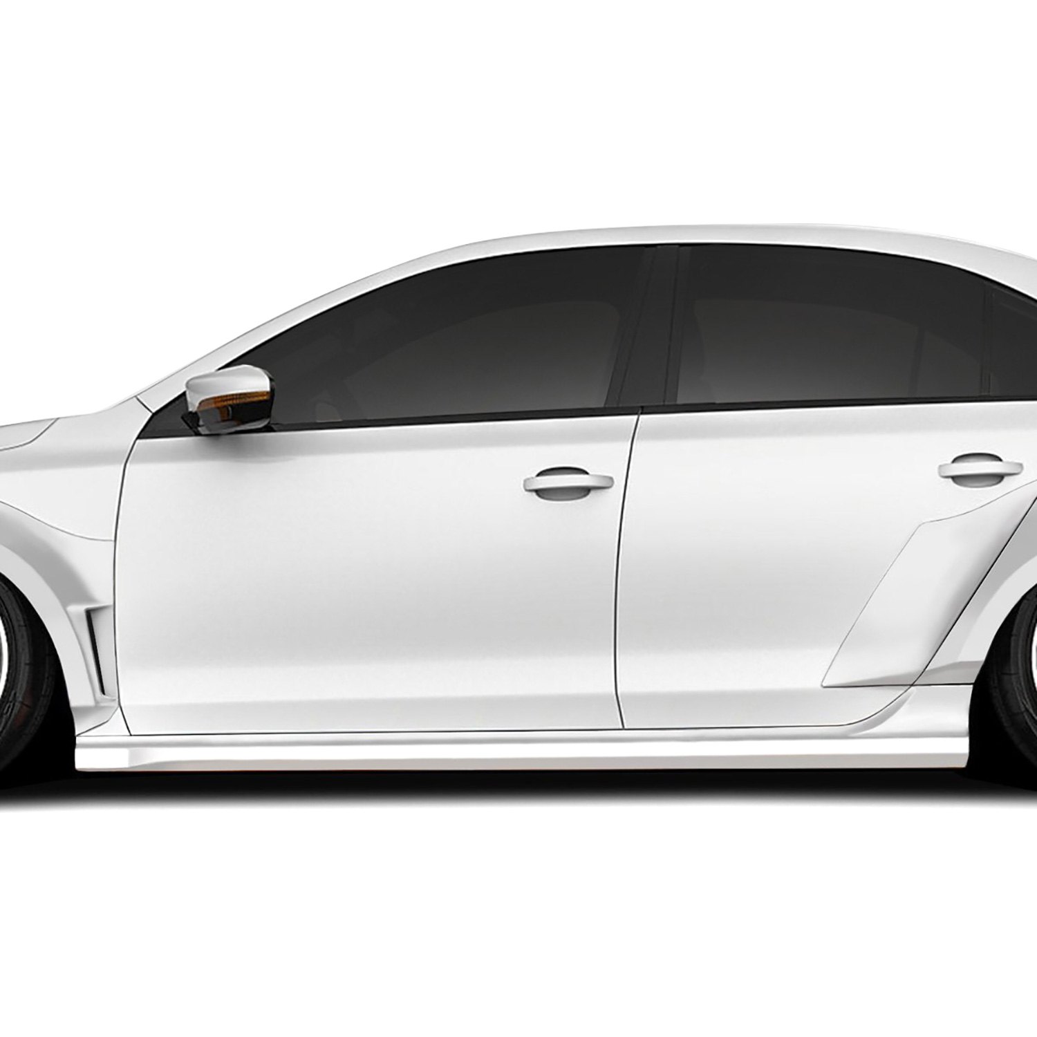 Duraflex® 117448 - Blaze Style Fiberglass Wide Body Side Skirt Rocker ...