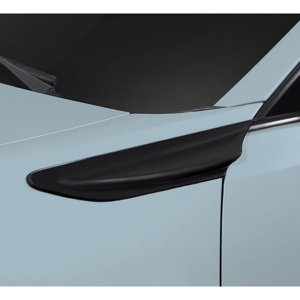 Duraflex® 117799 - Aero Blade Style Fiberglass Front Fender Inserts ...