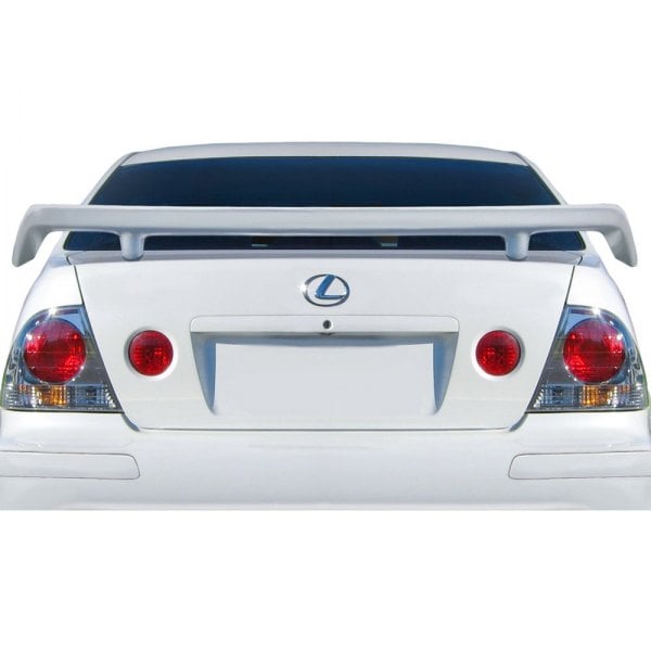 Duraflex® 117908 - Power Style Fiberglass Rear Wing Spoiler (Unpainted)