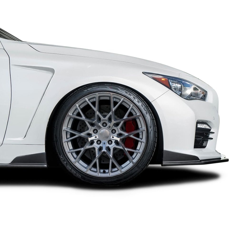 Duraflex® 118367 - Gamma Style Fiberglass Front Fenders (Unpainted)