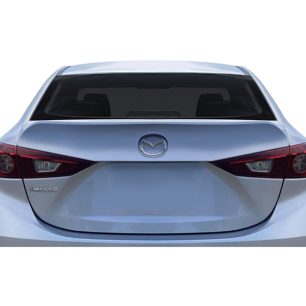 Duraflex® 118417 - Axial Style Fiberglass Rear Wing Spoiler (Unpainted)