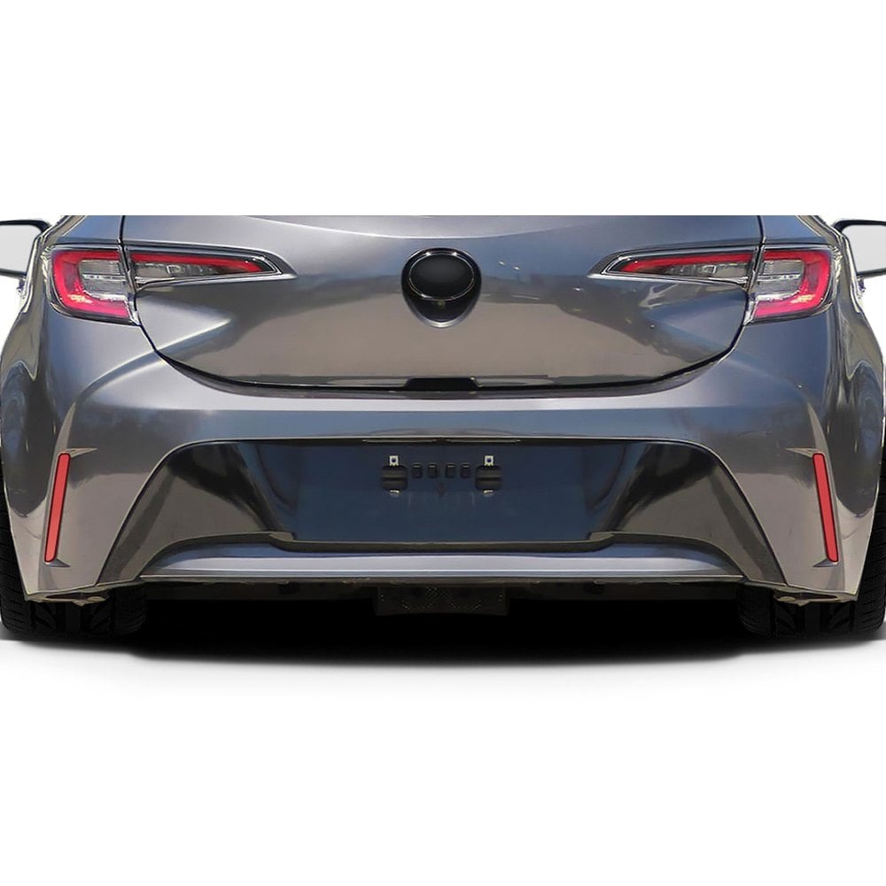 Duraflex® 118849 - King Style Fiberglass Rear Diffuser (Unpainted)