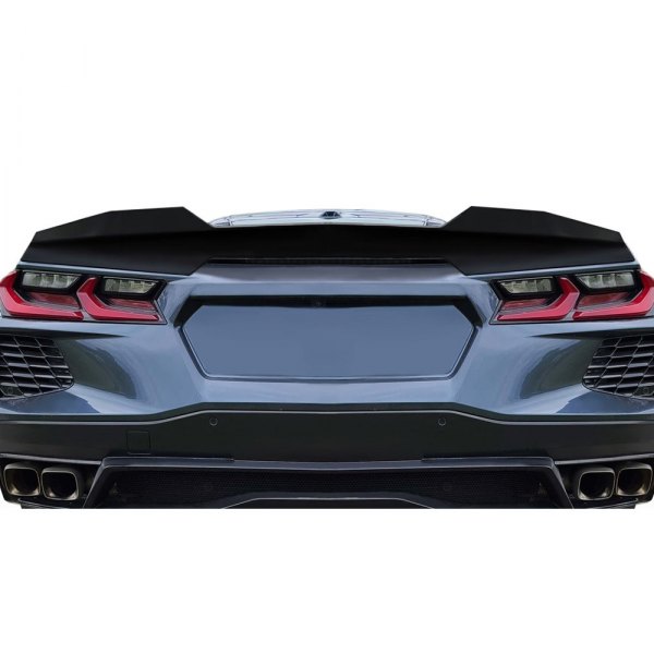 Duraflex® 118865 - Wicked Style Fiberglass Rear Wing Spoiler (Unpainted)
