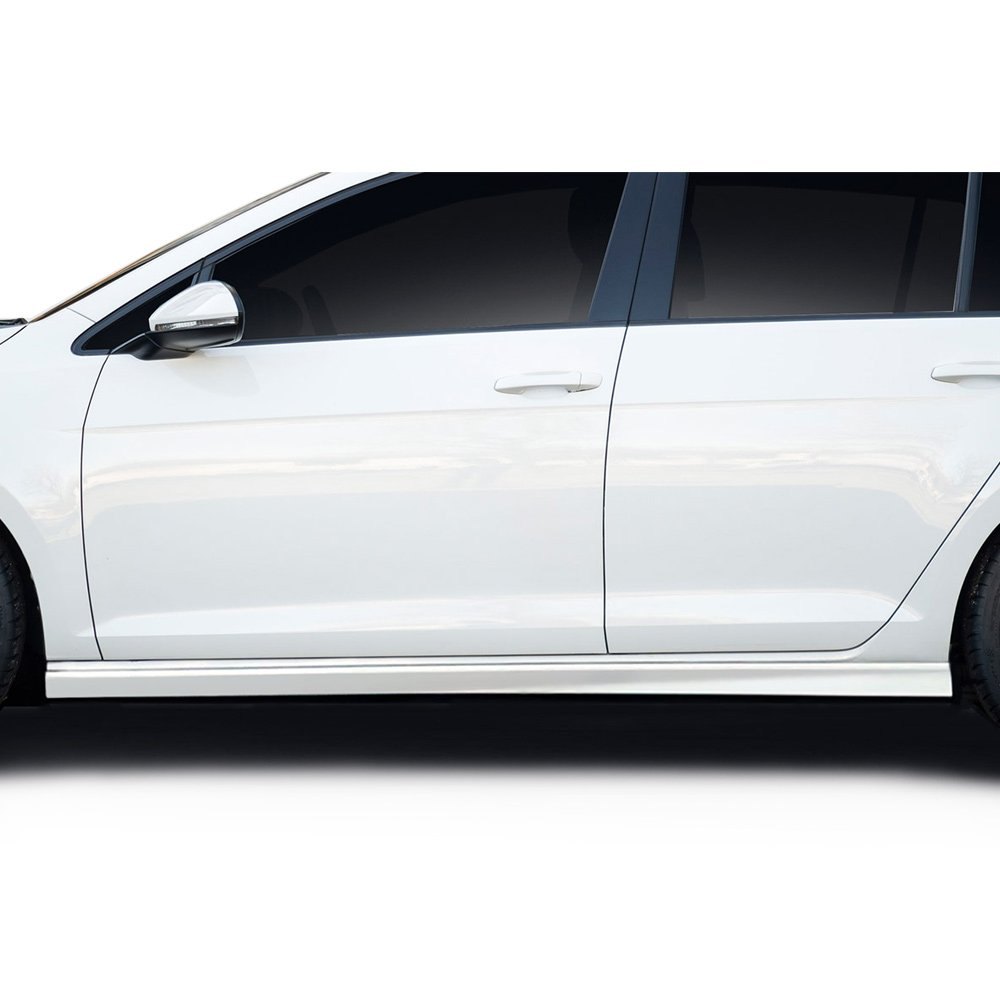 Duraflex® 118887 - Silk Style Fiberglass Side Skirt Rocker Panels ...