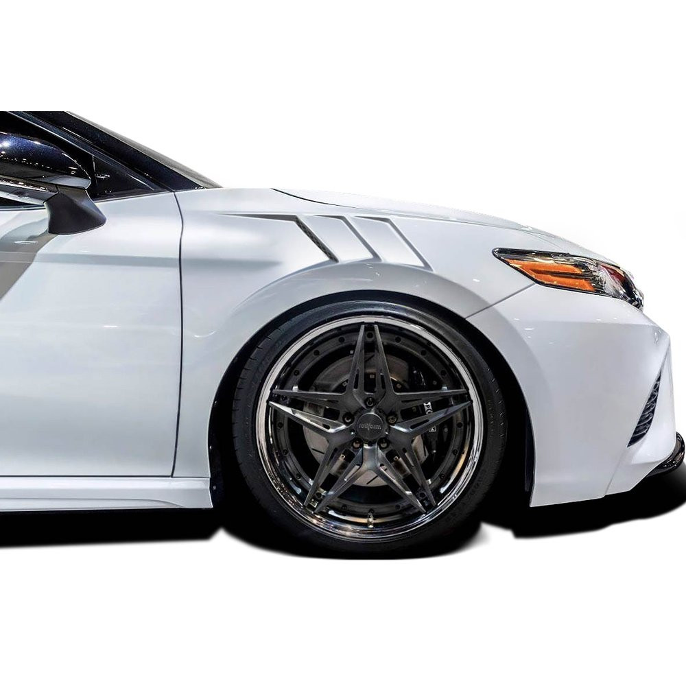 Duraflex® 119195 - Kapora Style Fiberglass Front Fenders (Unpainted)