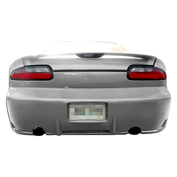 Duraflex® 119459 - Sniper Style Fiberglass Rear Bumper Cover (Unpainted)