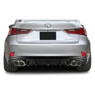Lexus IS250 Rear Diffusers | Carbon Fiber, Fiberglass – CARiD.com