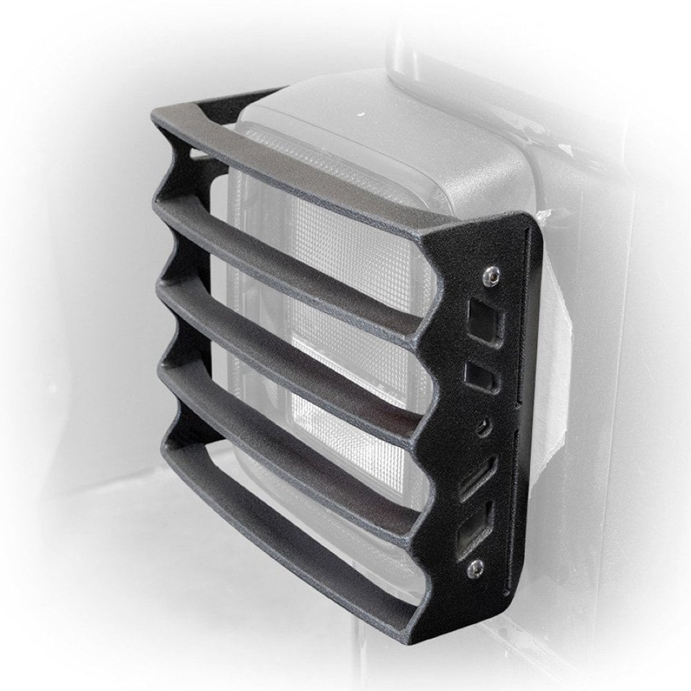 DV8 Offroad® TLJL-01 - Black Tail Lamp Guards