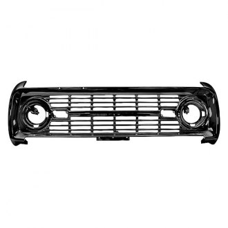 Ford Bronco Custom Grilles - Billet, Mesh, CNC, LED, Chrome, Black