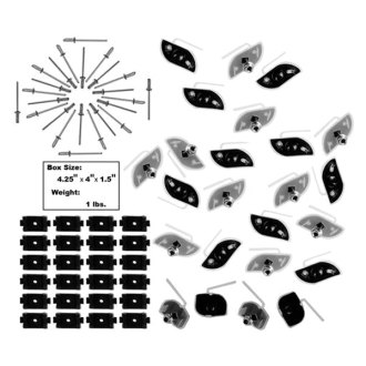 Ford Bronco Rocker Panel Hardware - Clips, Brackets | CARiD