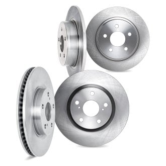 Brake Rotors - Front, Rear - Slotted, Drilled, Vented, Solid | CARiD