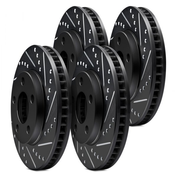 Dynamic Friction Company® 8004-47110 - Premium Drilled and Slotted ...