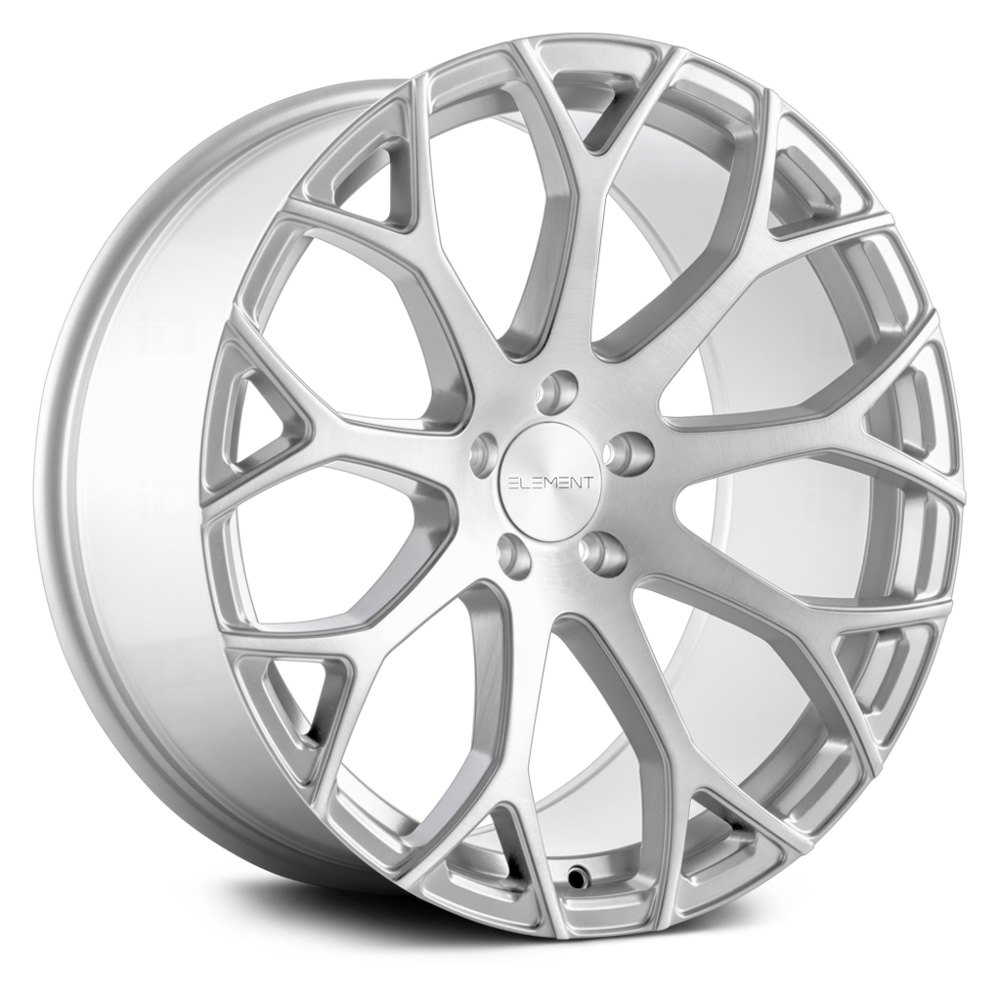 ELEMENT® EL99 Wheels - Brushed Silver Rims - EL992295120+30BR/SILVER