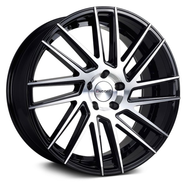 ENCORE ALLOYS® ENC102 Wheels - Gloss Black with Machined Face Rims