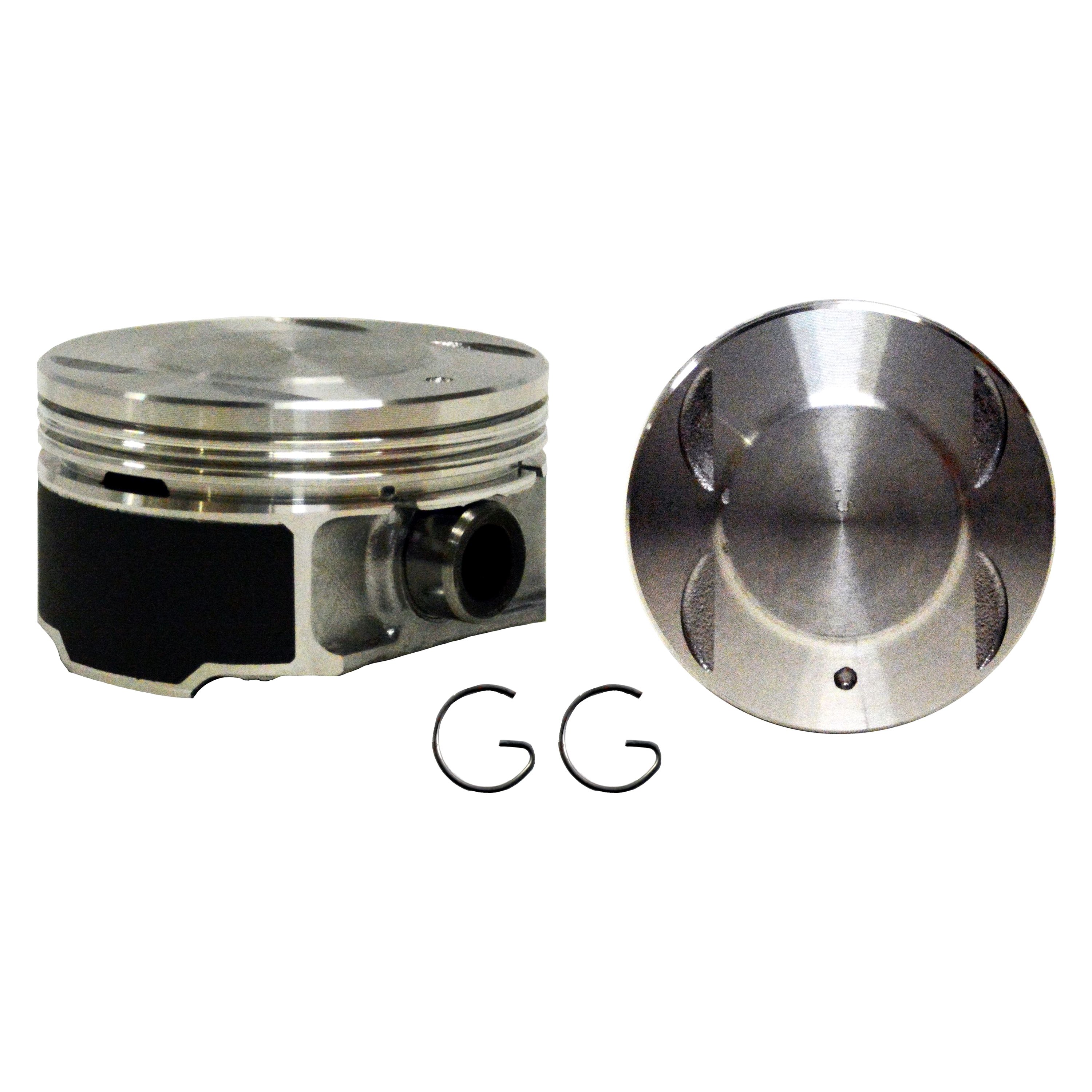 Enginetech® P5002(6)STD - Dome Top Engine Piston Set