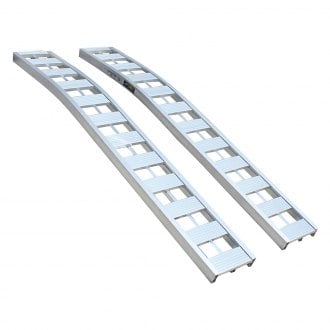Pickup Truck Loading Ramps - Folding, Arched, Aluminum, Dock Plates