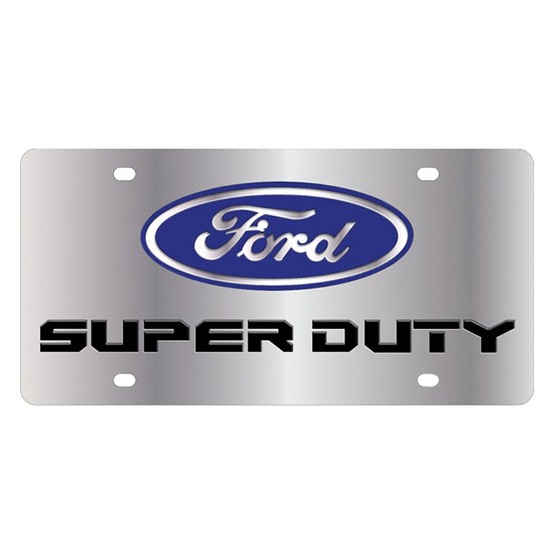 Eurosport Daytona® 1504N-1 - Ford Motor Company Polished License Plate ...