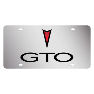 Pontiac GTO Custom & Personalized License Plates | CARiD