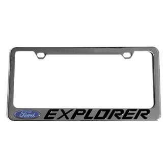 Ford Explorer Custom License Plates & Frames | CARiD