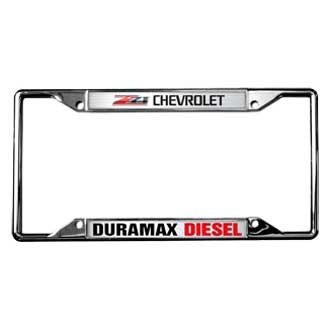 Eurosport Daytona® 6310DL-Z71 - GM 4-Hole Polished License Plate Frame ...